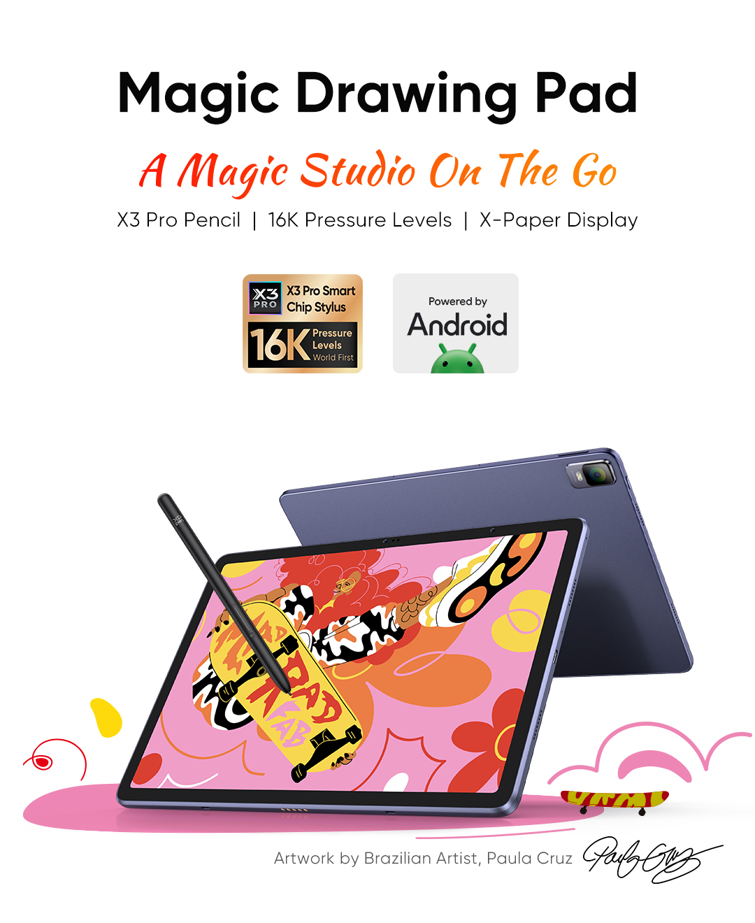 Graphic drawing tablets & Digital Art Pads With Screen | XPPen