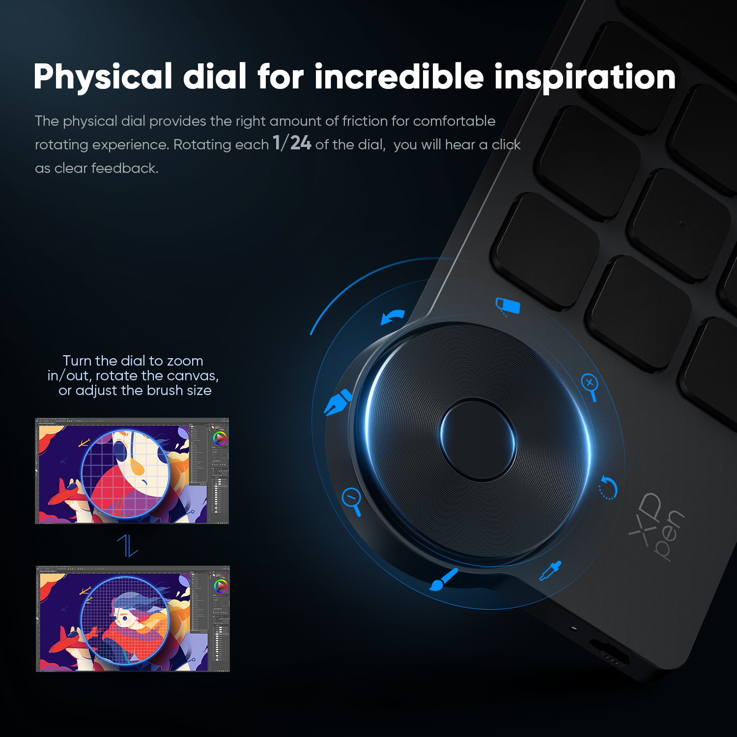 ACK05 Shortcut Remote | XPPen Canada Official Store