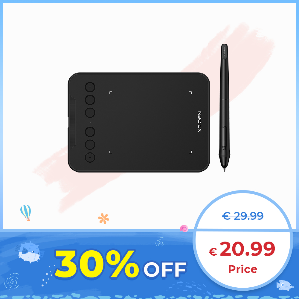 Deco mini 4 portable digital art sketch pad | XP-Pen IE official store