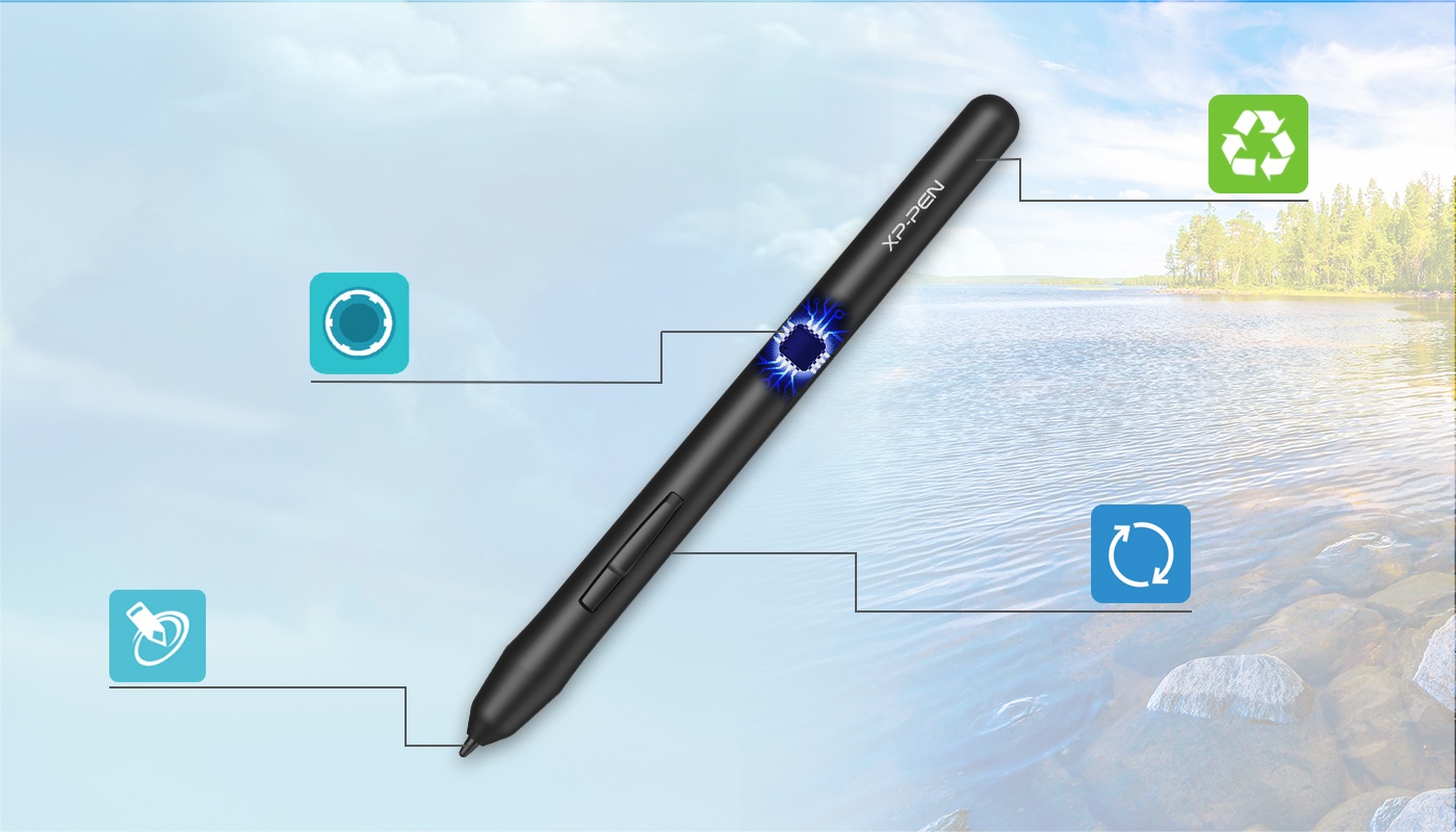 P01 Battery-free Stylus | XP-Pen IE official store