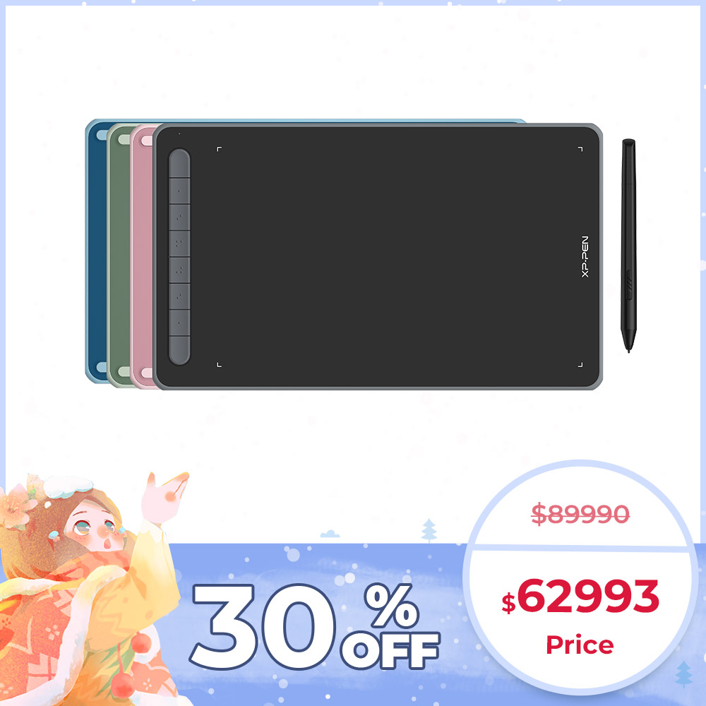 Tableta Digitalizadora XPPen Deco Fun L Graphics Drawing and Study Pad ...