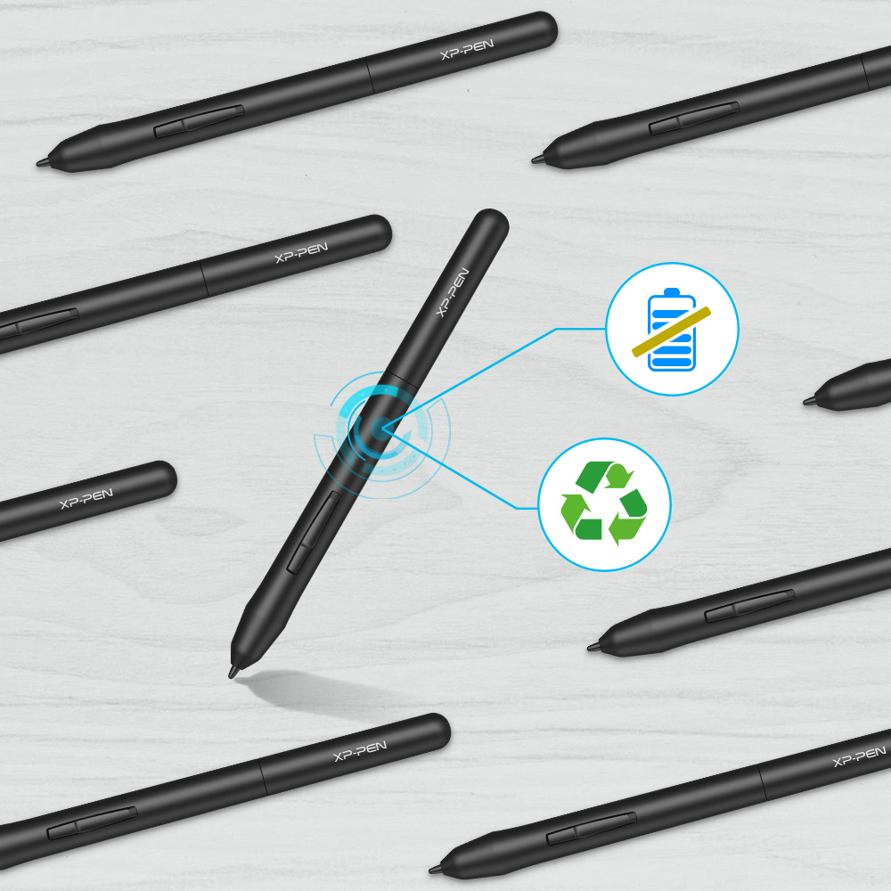 P01 Battery-free Passive Stylus for Drawing Tablet | XPPen US Official ...