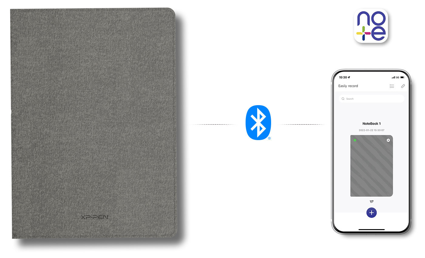 Note Plus Smart Notepad for Digital Writing & Sketching | XPPen US ...