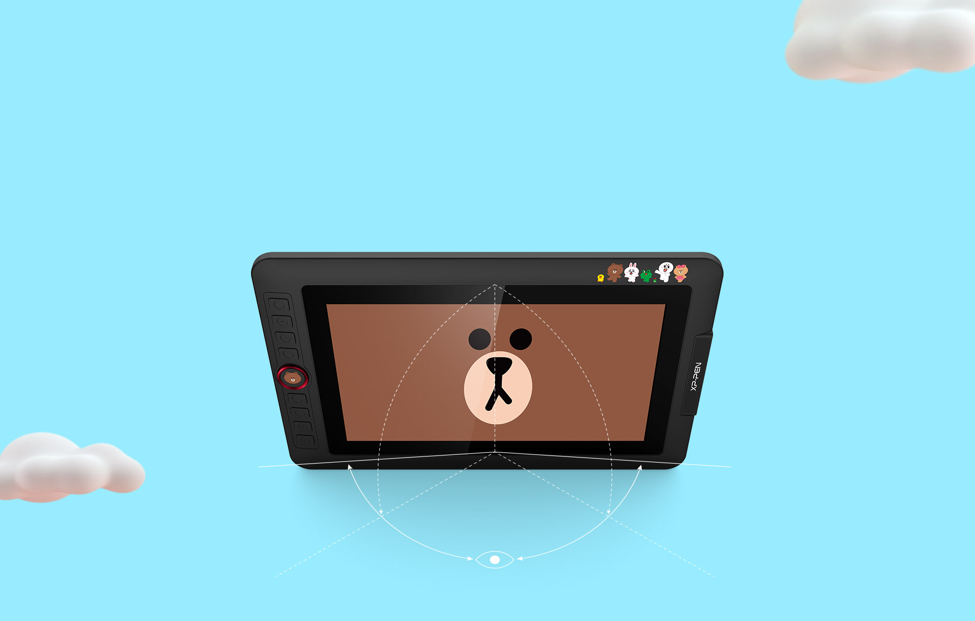 Artist 12 Pro LINE FRIENDS Limited Edition | XPPen US Official Store