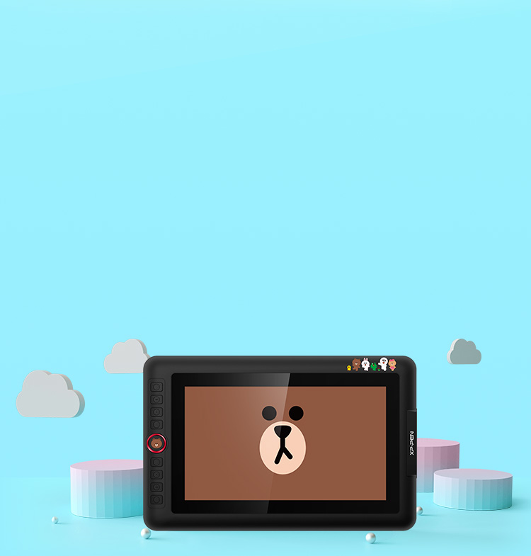 Artist 12 Pro LINE FRIENDS Limited Edition | XPPen US Official Store