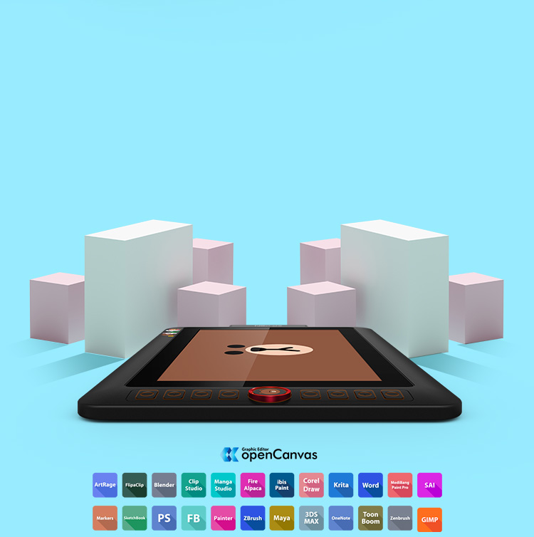 Artist 12 Pro LINE FRIENDS Limited Edition | XPPen US Official Store