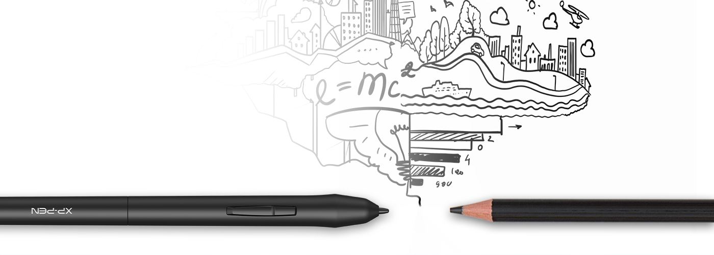 P01 Battery-free Passive Stylus for Drawing Tablet | XPPen US Official ...