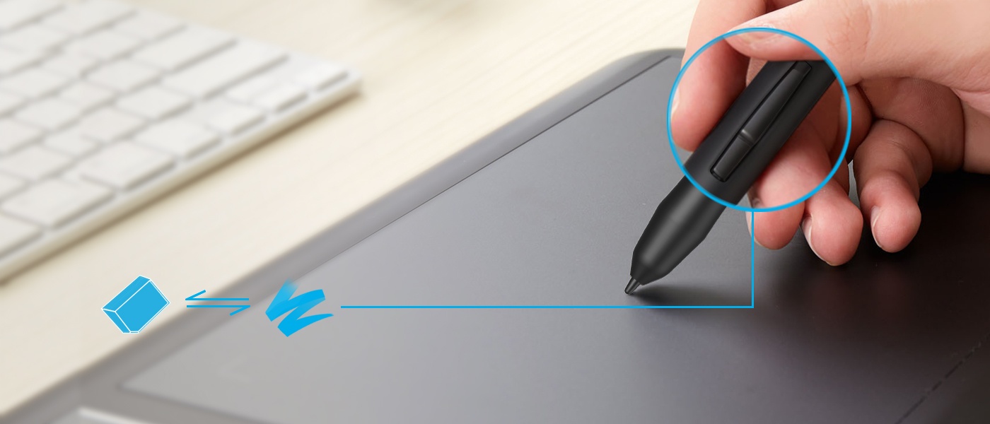 P01 Battery-free Passive Stylus for Drawing Tablet | XPPen US Official ...