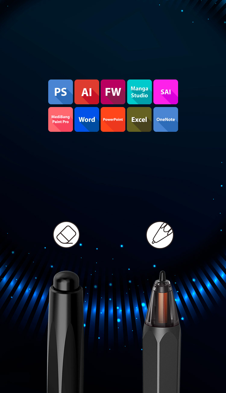 P06 Battery-free Passive Stylus for Drawing Tablet | XPPen US Official ...