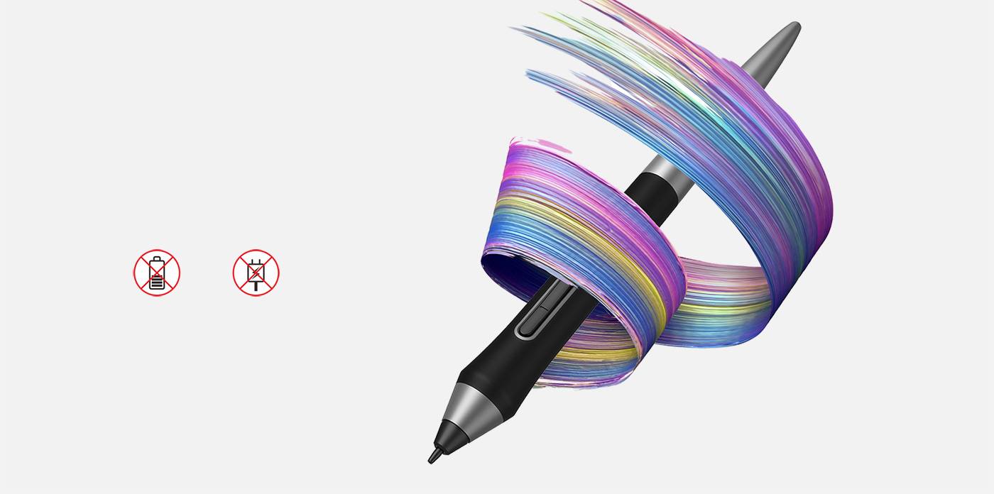 PA1 Battery-free Passive Stylus for Drawing Tablet | XPPen US Official ...