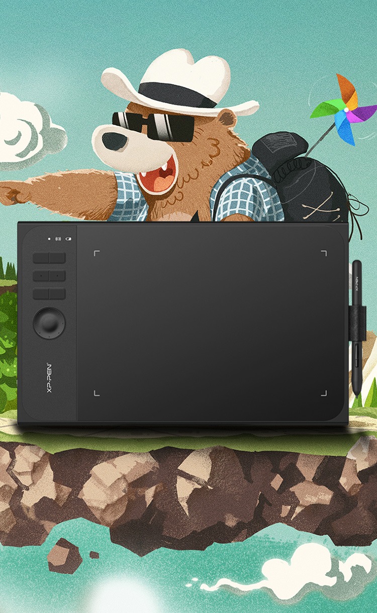 Star 06 Wireless Graphics Drawing Tablet | XPPen US Official Store