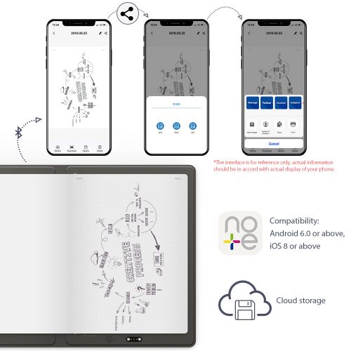 Note Plus Smart Notepad for Digital Writing & Sketching | XPPen US ...